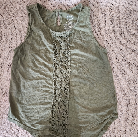 wonder nation | Shirts & Tops | Wonder Nation Olive Tank | Poshmark